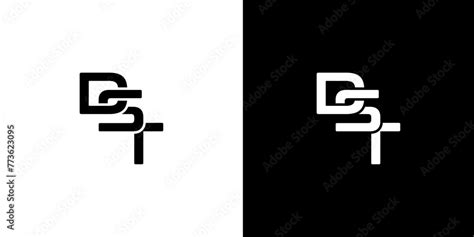 Dst Letter Logo Vector Design Dst Simple And Modern Logo Dst