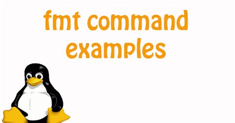 Fmt Command In Linux With Examples Lpi Central