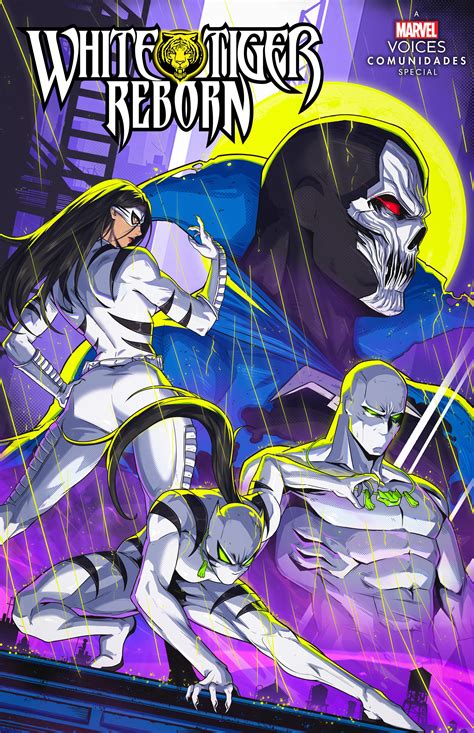 Jhony Caballero Ava Ayala White Tiger Marvel Marvel Absurdres