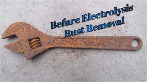 Electrolysis Rust Removal Tutorial Metal Casting Projects