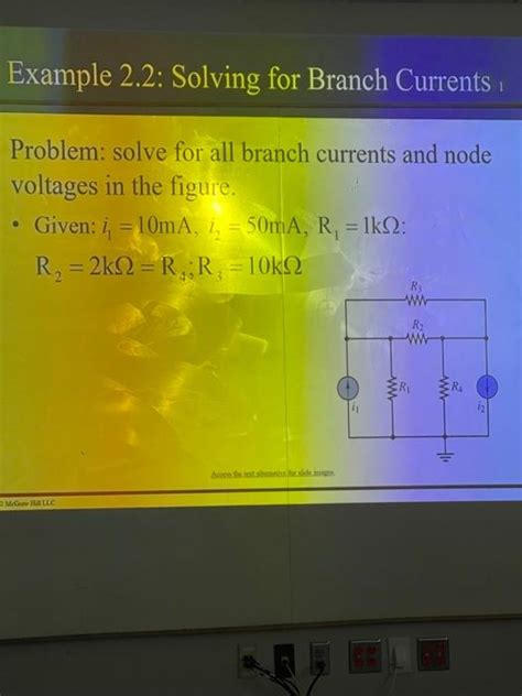 Solved Problem Solve For All Branch Currents And Node Chegg Com
