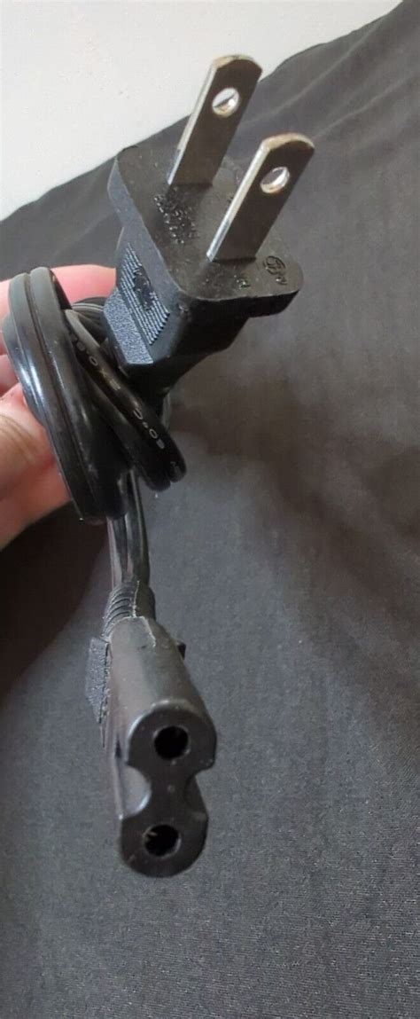 Volex Power Cord VH VAC7S 7A 125V Cable 2 Prong 69 Inches E159216 | eBay