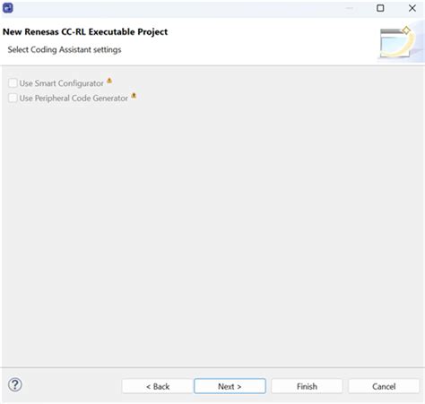 Code Generator Cannot Be Selected Tools Forum Tools Renesas