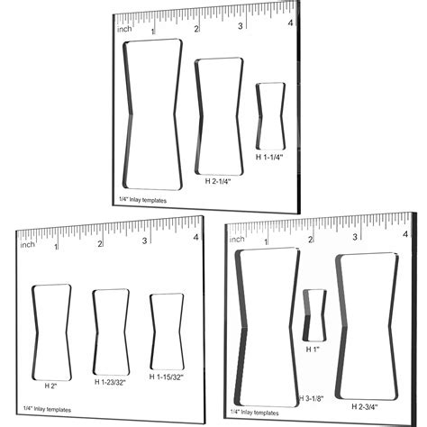 9 In 3 Router Templates For Woodworking