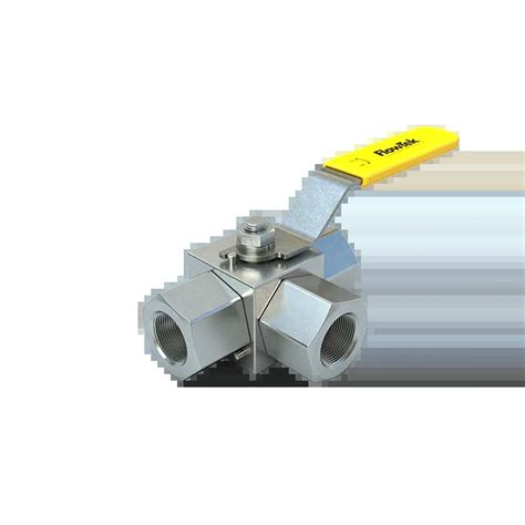 Ball Valve 3 Piece Flow Tek Triad Series Bray