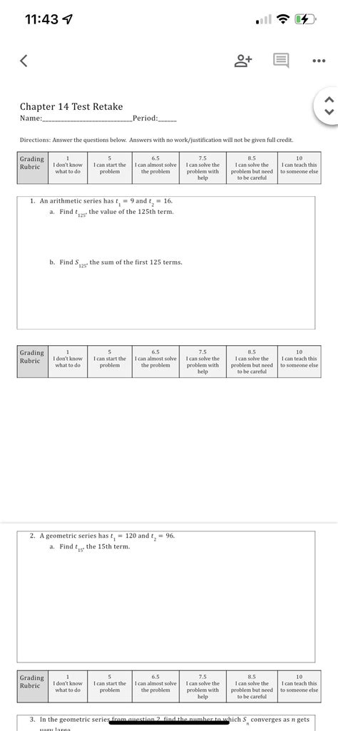 Precalculus Arithmetic Sequence R Precalculus