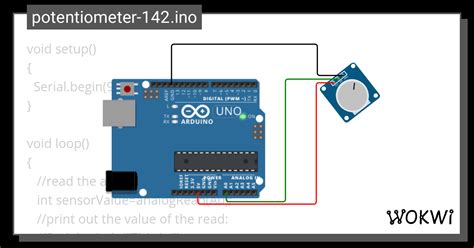 Project Potentiometer Ino Wokwi Esp Stm Arduino Simulator
