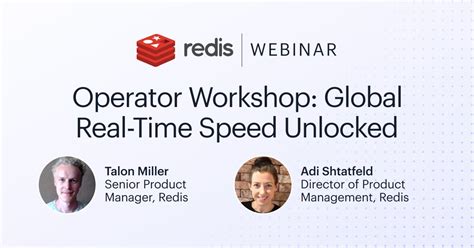 Operator Workshop January Redis