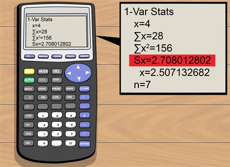 How To Calculate Standard Deviation On Ti 89 CALCULATOR HGW
