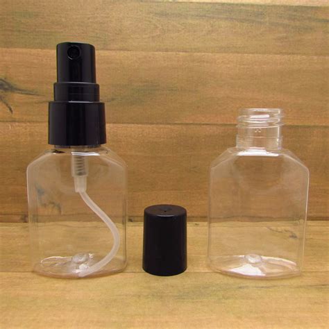 50 Frascos Pet 35 ml Reto Válvula Spray Preta Elo7