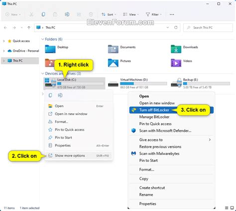Add Turn Off BitLocker Context Menu In Windows Windows Forum