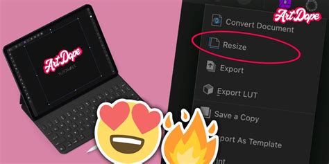 How To Setup And Resize A Document Affinity Photo Ipad 2024 Edits 101