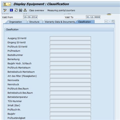 Inspection Measuring Test Equipment How To Create SAP Community