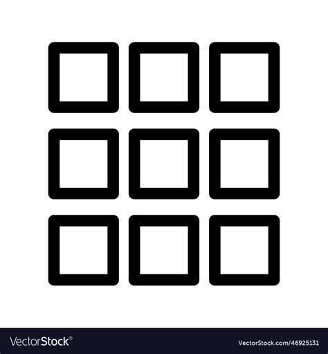 Simple Menu Icon Or Menu Interface Royalty Free Vector Image