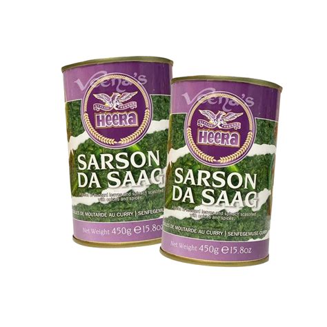 Heera Sarson Da Saag Pack Of 2 450g