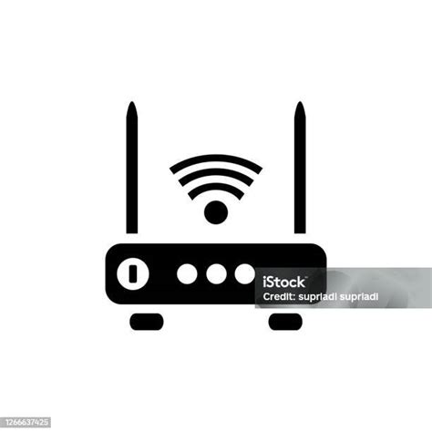路由器圖示設計向量範本向量圖形及更多下載圖片 下載 互聯網 保安 Istock