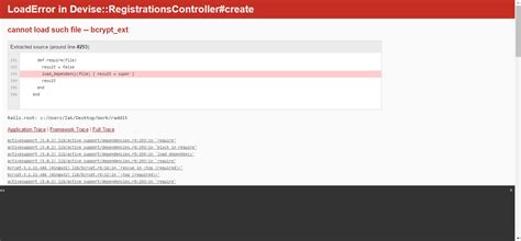 Ruby On Rails Loaderror In Devise Cannot Load Bcrypt Stack Overflow