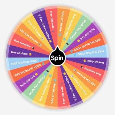 Chloe S Naughty Roulette Spin The Wheel Random Picker