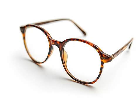 A Pair Of Glasses With A Lens That Says Glasses Premium Ai Generated