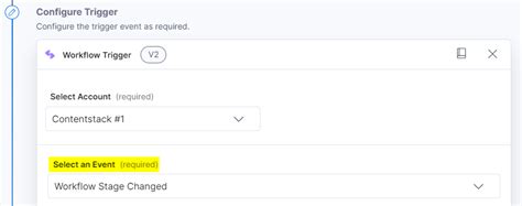 Contentstack Trigger