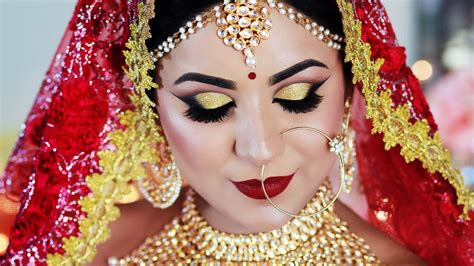 Summer Long Lasting Indian Bridal Makeup Tutorial Ethnic Fashion
