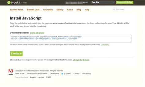 How To Embed Web Fonts Into Your Site With Typekit Creative Bloq