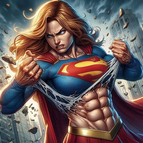 Ripped Shirt Revealing Her Ripped Abs By Shoffey13 On Deviantart
