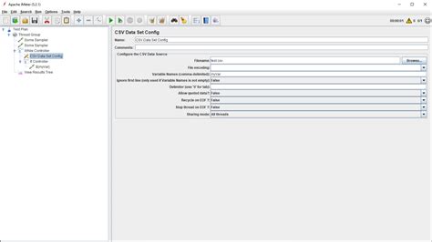 Java How To Achieve Multiple Requests With Csv File In Jmeter