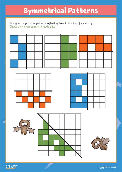 Free Pattern Symmetry Worksheet Ks1 Download Free Pattern Symmetry Worksheet Ks1 Png Images