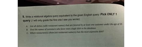 Solved Consider The Following Relational Schema That Chegg