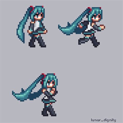 Hatsune Miku Pixel Art  Hatsune Miku Pixel Art Pfp 57 Off