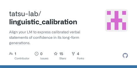 Github Tatsu Lablinguisticcalibration Align Your Lm To Express
