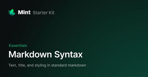 Markdown Syntax Astros Lounge Gaming Communitys Docs
