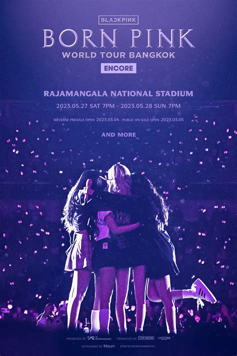 ‘blackpink คัมแบ็ก เตรียมจัดคอนเสิร์ต Encore ในไทย 27 28 พคนี้ ที่