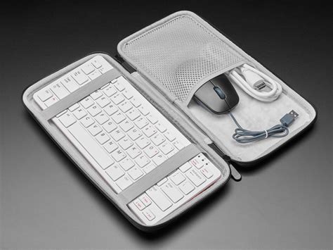 Black Zipper Sleeve Case With Handle For Raspberry Pi 400 Buy In Australia ADA5292