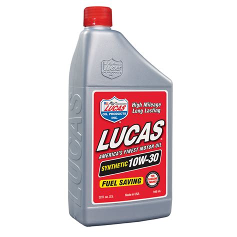 Lucas Oil Products Synthetic SAE 10W 30 Motor Oil Tiger Motors Inc