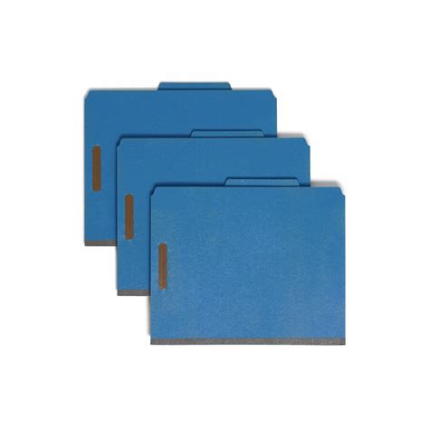 Smead 25 Tab Cut Letter Recycled Classification Folder