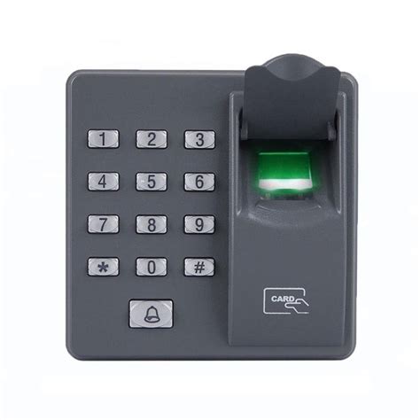 ZK X Standalone Fingerprint Access Control System With Keypad Dust Proof Door Access Control