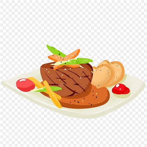 음식 일러스트 스테이크 일러스트 그림 음식 클립 아트 음식 스테이크 Png 일러스트 및 Psd 이미지 무료 다운로드 Pngtree