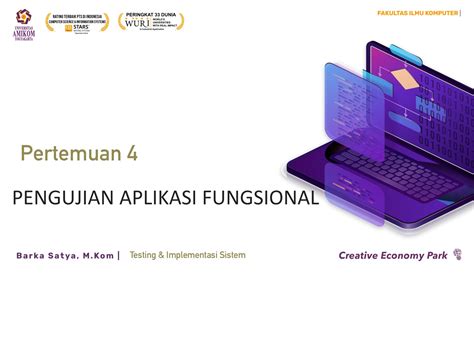 Pengujian Fungsional Aplikasi Barka Barka Satya Page Flip
