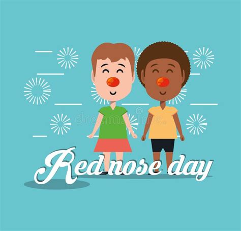 Red Nose Day Design Stock Vector Illustration Of Clown 111219938