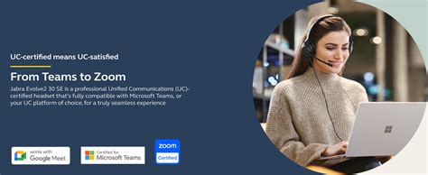 Amazon Com Jabra Evolve Se Wired Stereo Noise Cancelling Headset Features Microphone