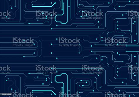 Abstract Circuit Board Background Stock Illustration Download Image Now Abstract Abstract
