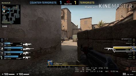 1v4 Clutch Csgo Gameplay Ak Spray Youtube