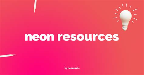 online marketing resources by neontools community
