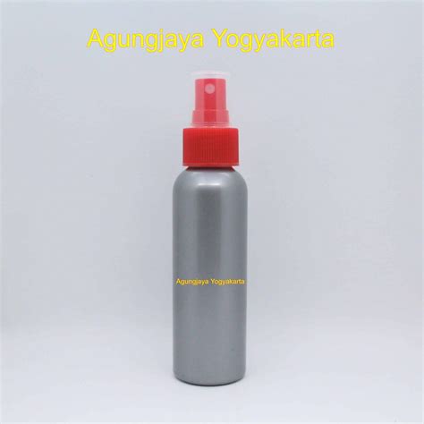 Jual Botol 100 Ml Silver Spray Br Botol Silver Botol Kosmetik