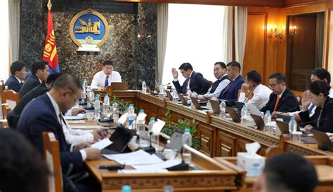 Засгийн газрын хуралдаанаар 46 асуудал хэлэлцэж байна