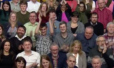 Bbc Question Time Audience Roars With Applause After Tory Comedian