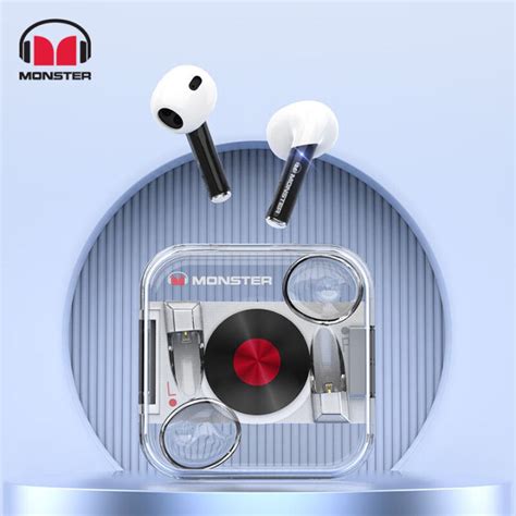 Original Monster Airmars Xkt01 Wireless Earbud Bluetooth 52 Earphone
