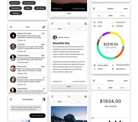 Hello Ui Kit Mod 2 Ux And Ui Kits Ft Iphone And Mockup Envato